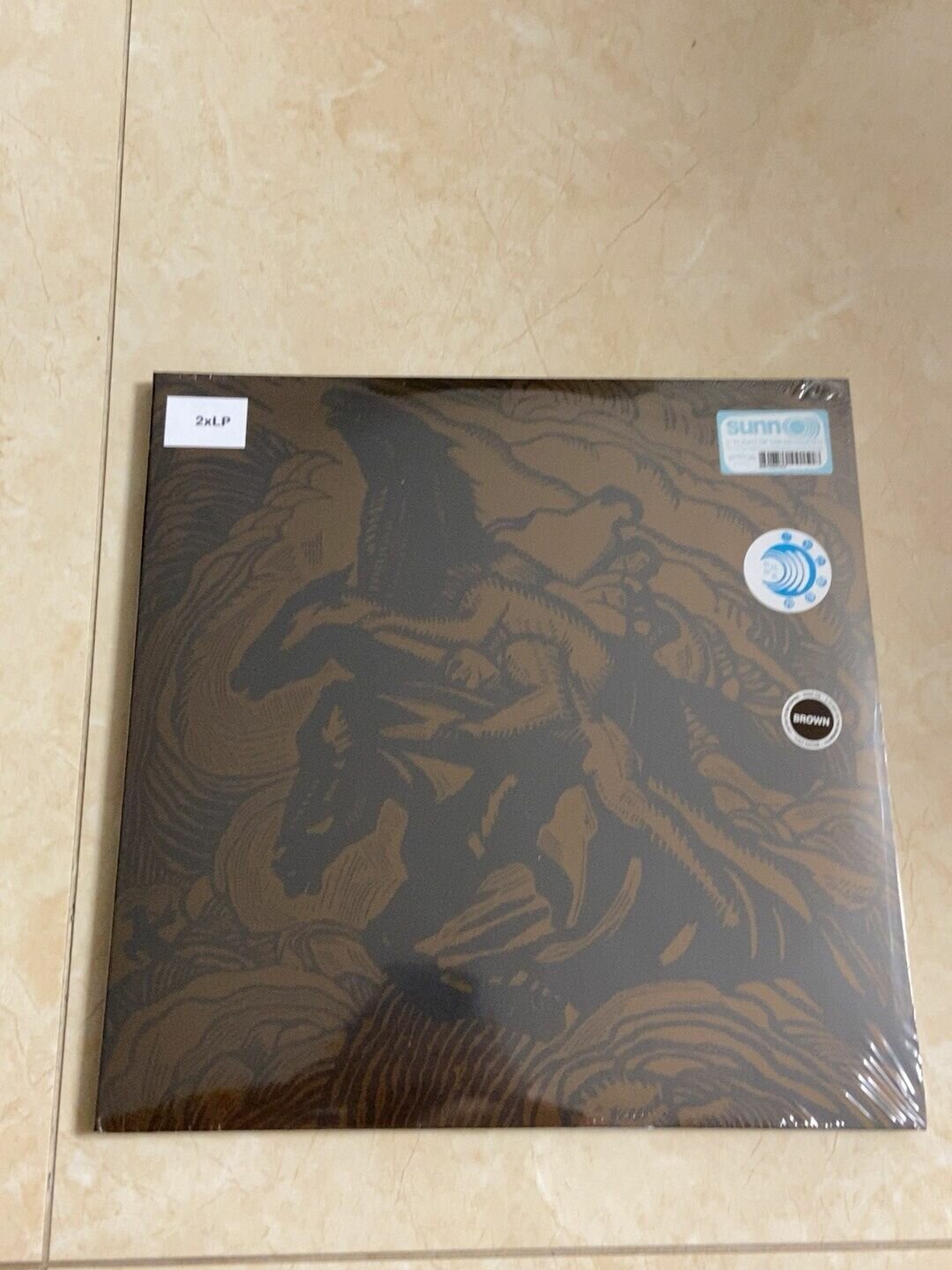 Виниловая пластинка sunn o flight of the behemoth,2LP, Limited brown color glue