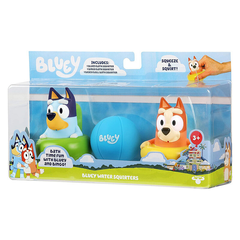 Фигурки семьи Bluey - подвижная кукла Bluey, аниме декор
