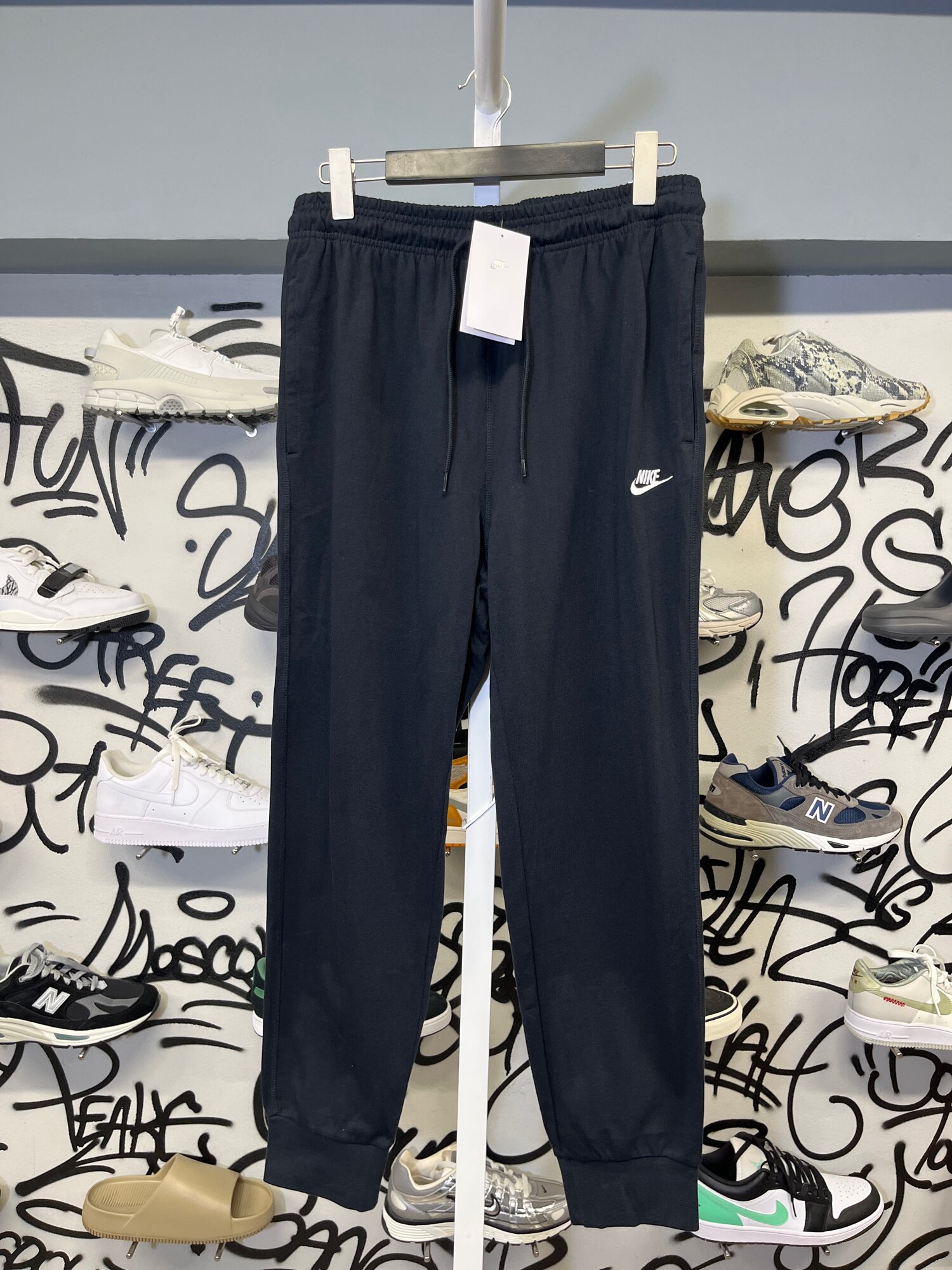 Брюки бананы NIKE SPORTSWEAR CLUB FLEECE PANTS BLACK