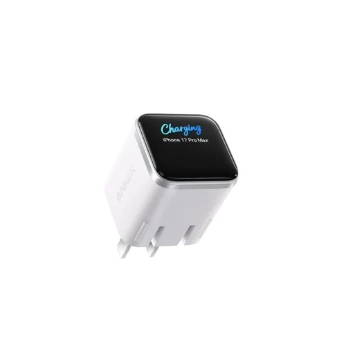 Anker 45W Nano Smart, A121D-White, с дисплеем