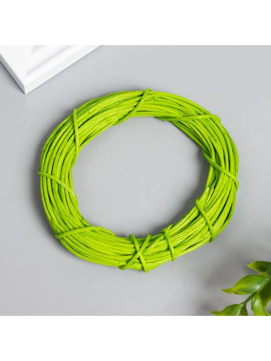 Кольцо для ловца снов "Зеленый" d-10 см