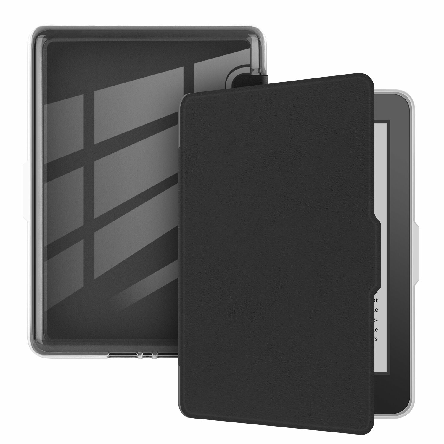 Обложка ReaderONE Glass для электронной книги Amazon Kindle PaperWhite 12 gen 2024 (7 дюймов), Black