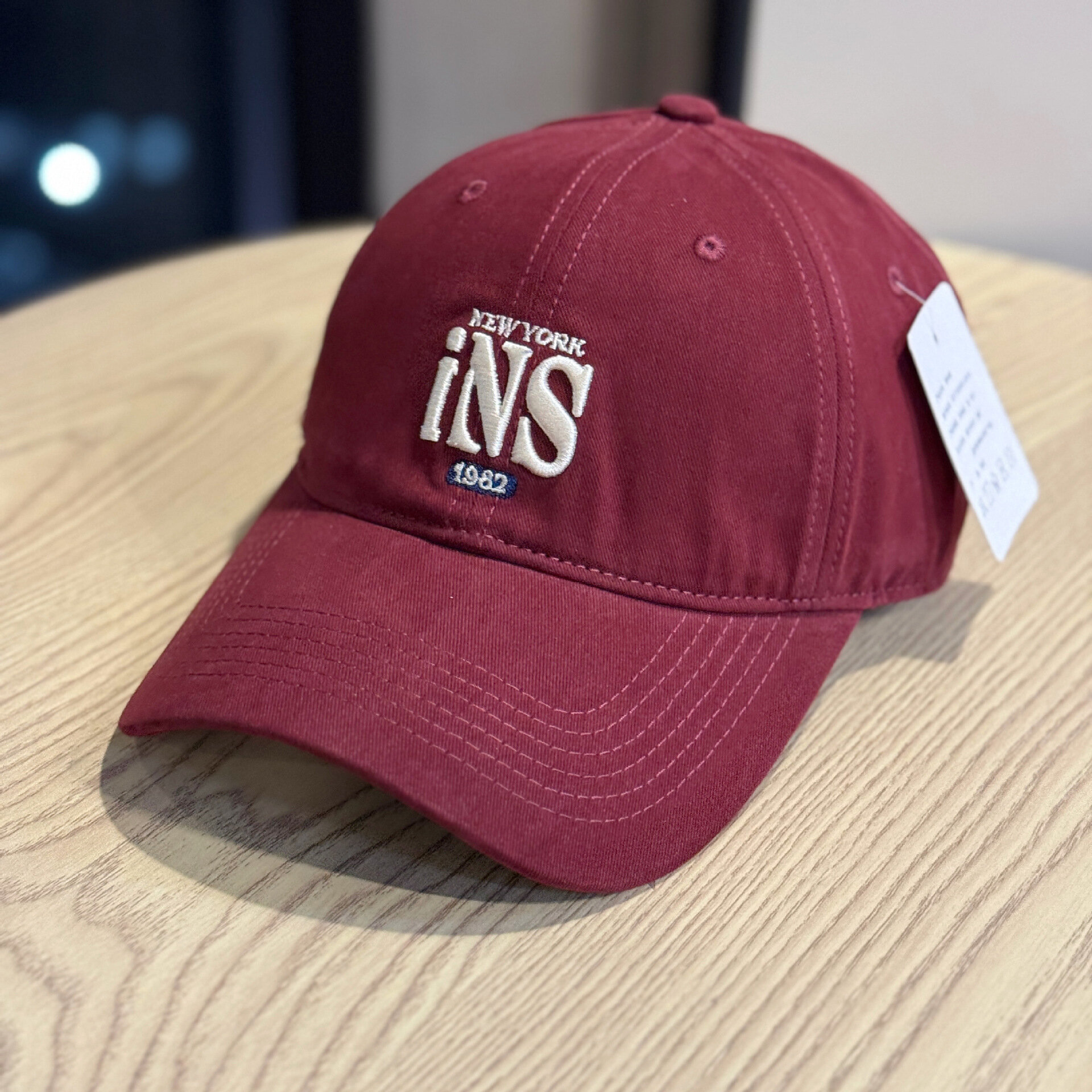 Новинка 2025 года, бейсболка высокого качества с мягким верхом и вышивкой букв, фуражка с широкими полями, открывающая маленькую шляпу