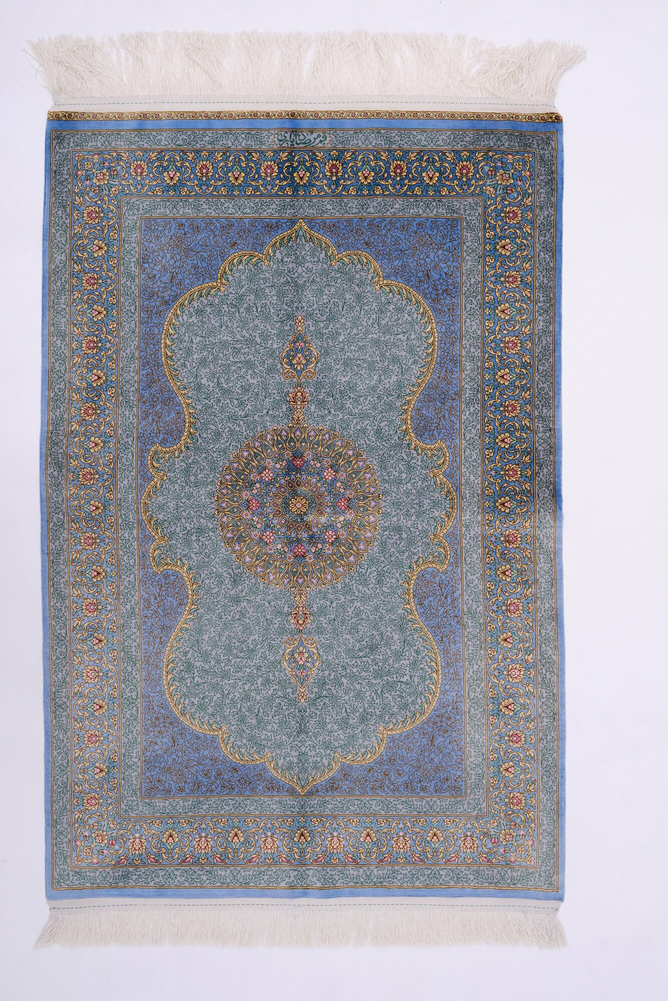 Ковер PERSEPOL "Голестан", 100% шёлк, ручной работы, 72x110см, Кум