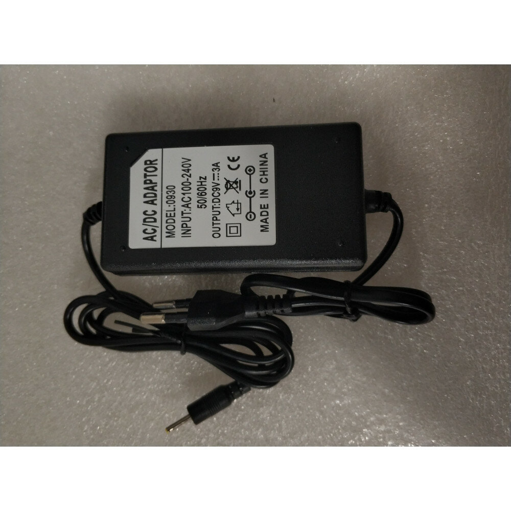 Блок питания 9V 2A 18W 4x1.7 (9218417) для планшета, портативных DVD-проигрывателей, сетевого оборудования, черный