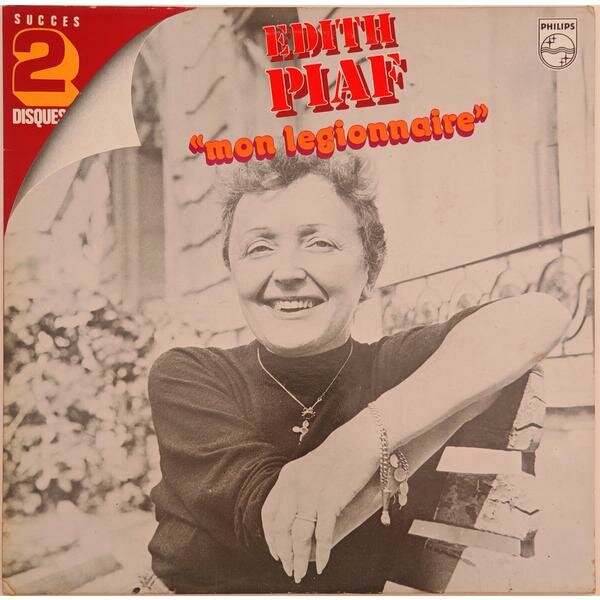 Винтажная виниловая пластинка EDITH PIAF - MON LEGIONNAIRE (MONO)