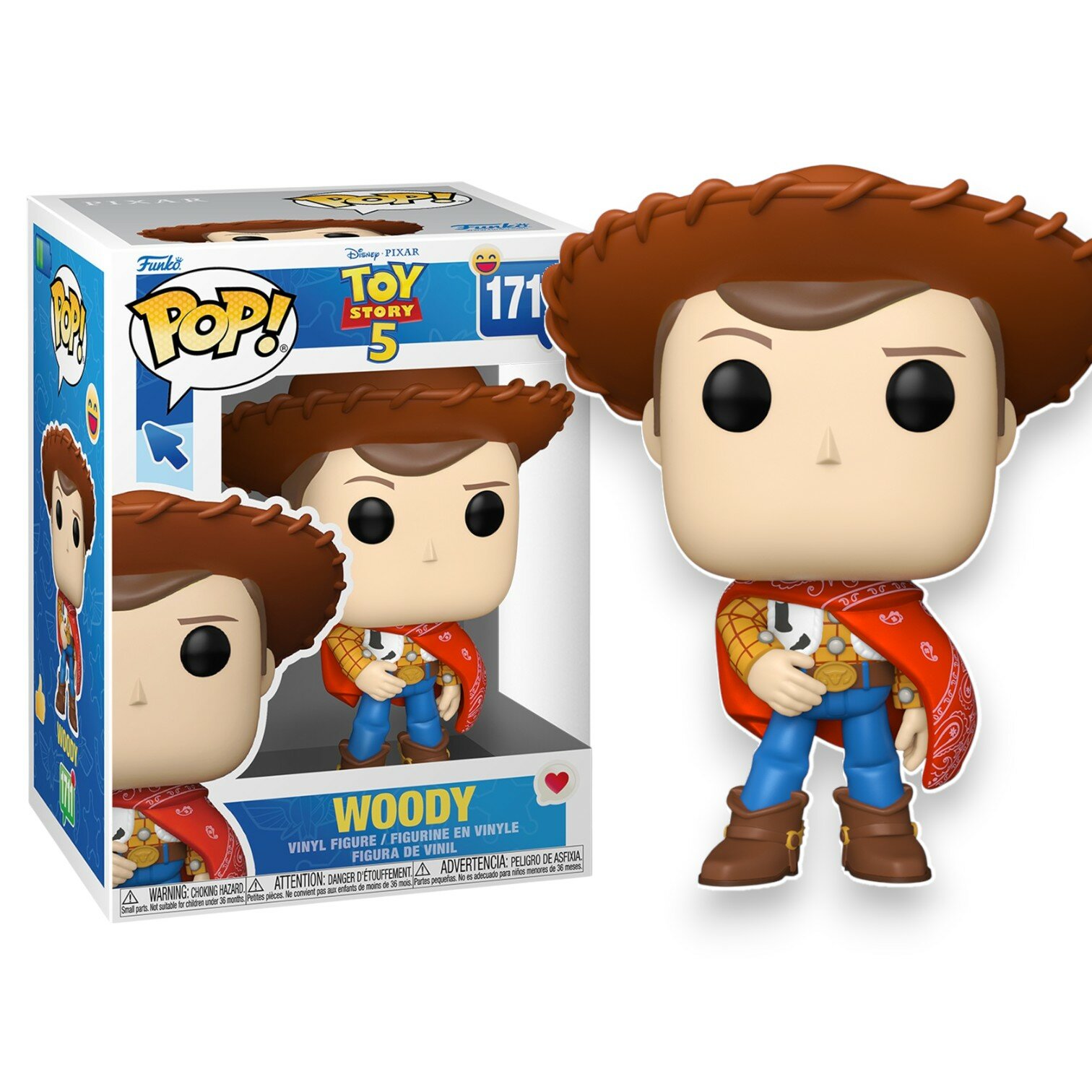 Фигурка Вуди История игрушек 5 "Toy Story 5 Woody" от Funko POP! 1711