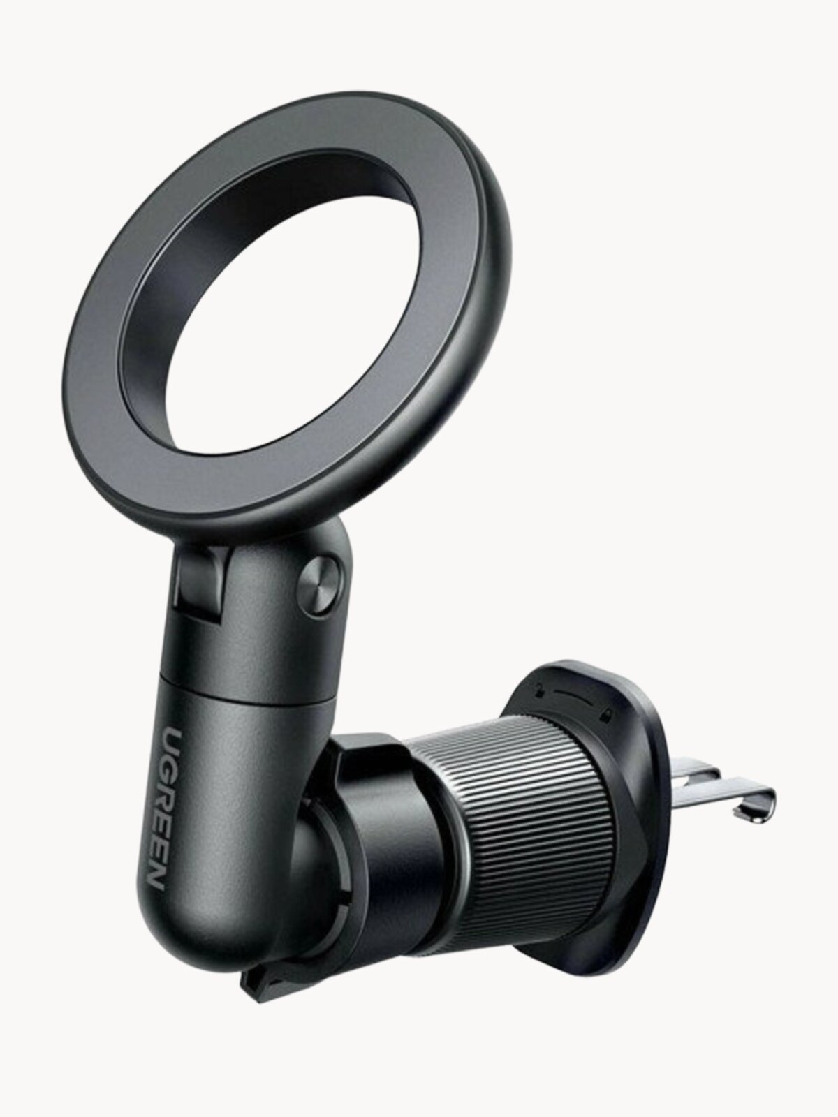 Автомобильный магнитный держатель для телефона Ugreen LP923 Air Vent Magnetic Car Phone Mount (65185) серый космос