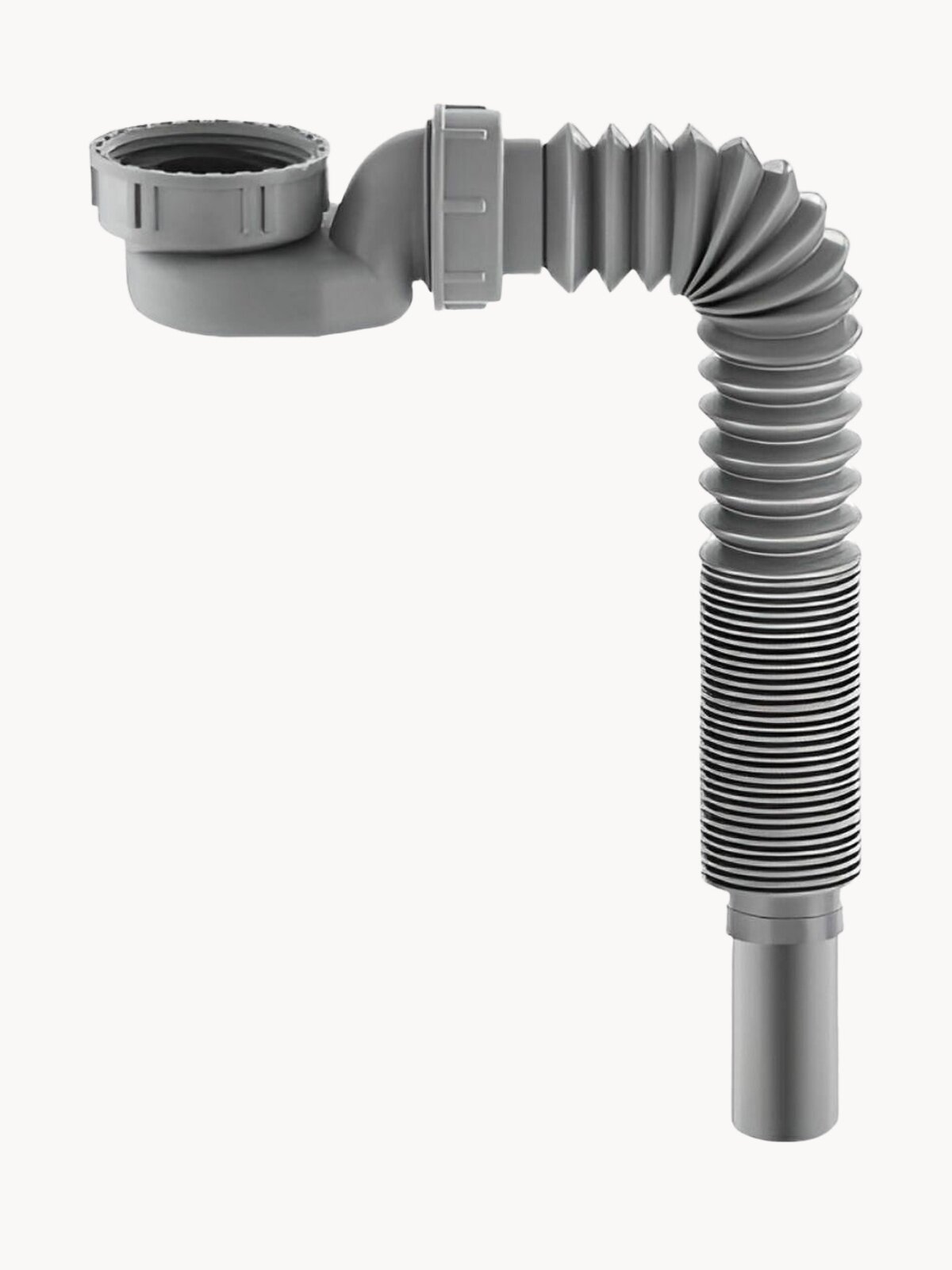 Сифон сливной плоский с гидрозатвором, защита от запахов и засоров для раковины, ванны и душевого поддона