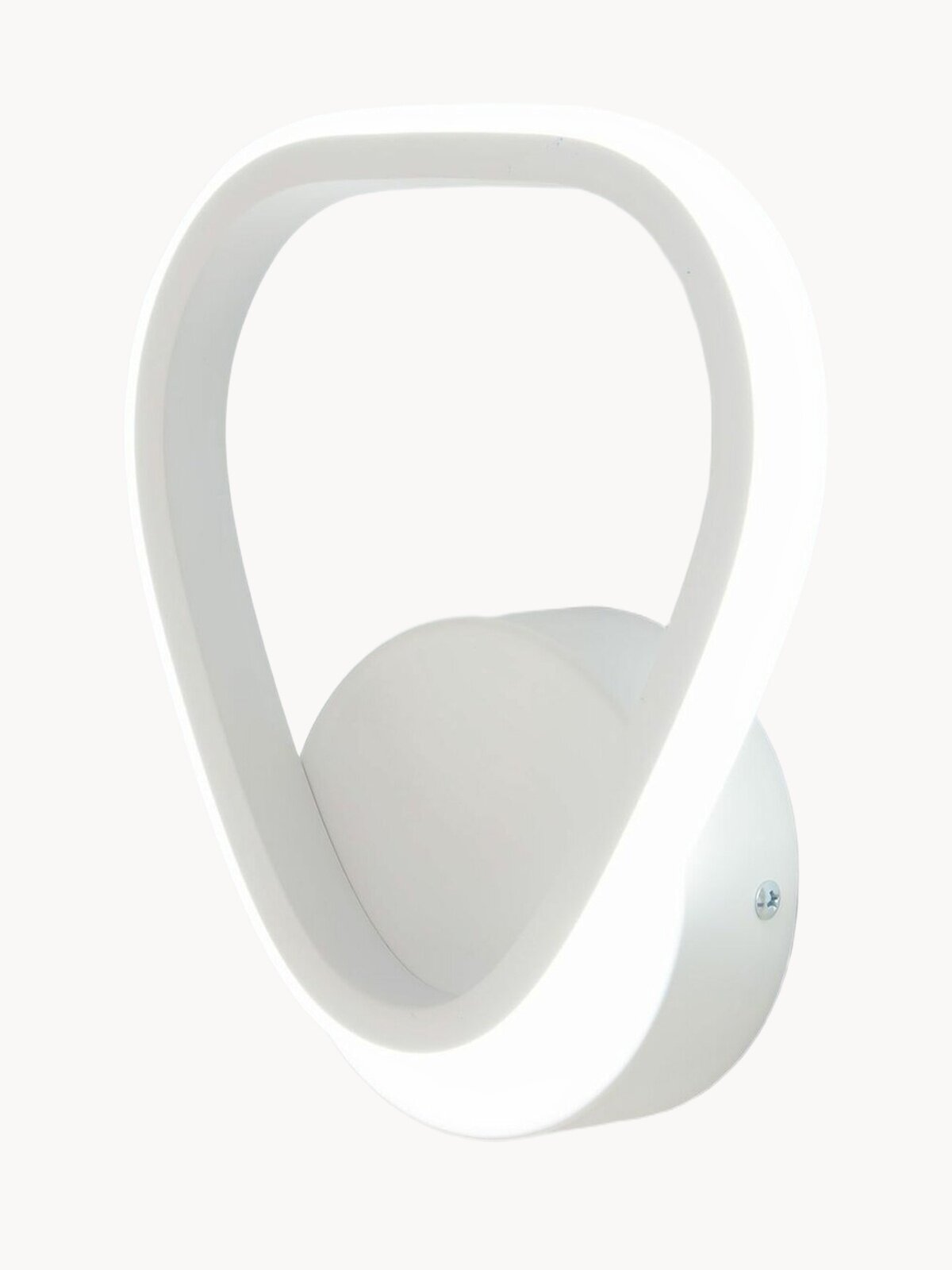 Настенный светодиодный светильник Citilux Сезар CL233B410 белый с умным управлением через Алису и Марусю