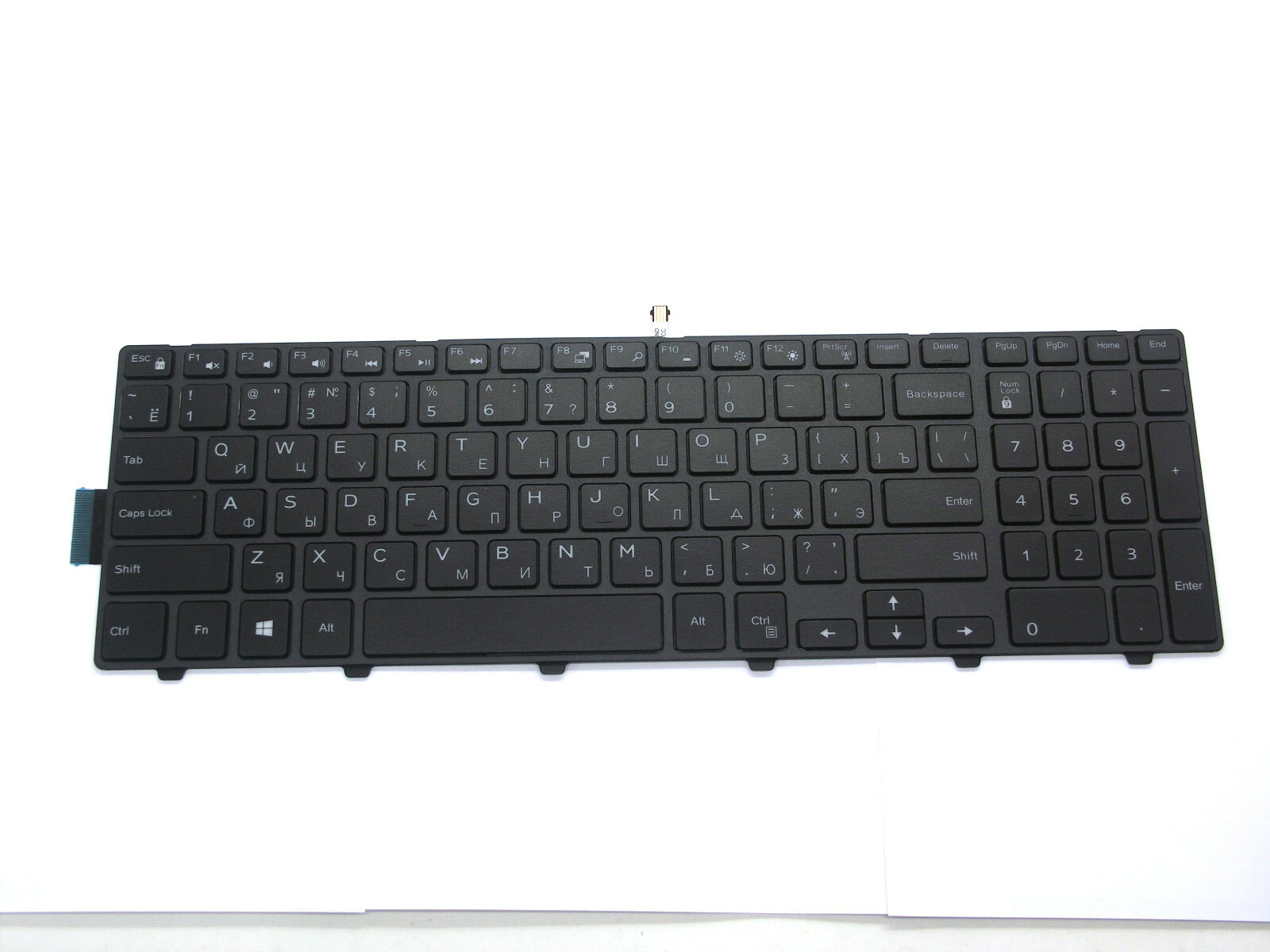 Клавиатура для Dell Inspiron 15-3000, 15-3552, 15-3555, 15-3565, 15-3567,15-5000, 15-5547, 15-5559, 15-5566, KBD-DE-39, черная с подсветкой