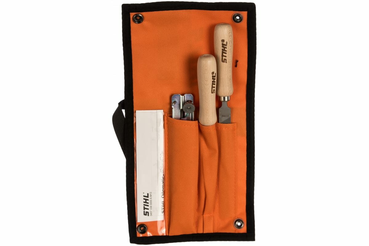 Заточной набор Stihl для заточки пильных цепей, шаг 0.325", паз 1,3-1,6 мм, диаметр напильника 4,8 мм