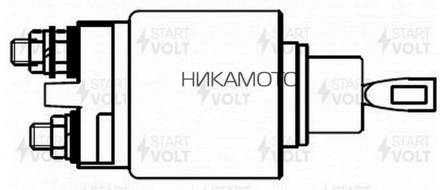 STARTVOLT VSR1613 Реле втягивающее стартера для а/м LDV Maxus (05-) 2.5D (VSR 1613)