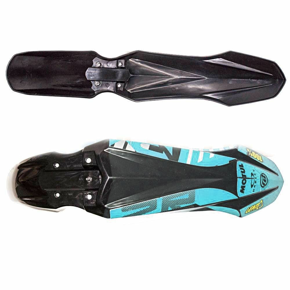 Крыло переднее Regulmoto ZR 22/23 цвет Черный/ синий, для мотоцикла