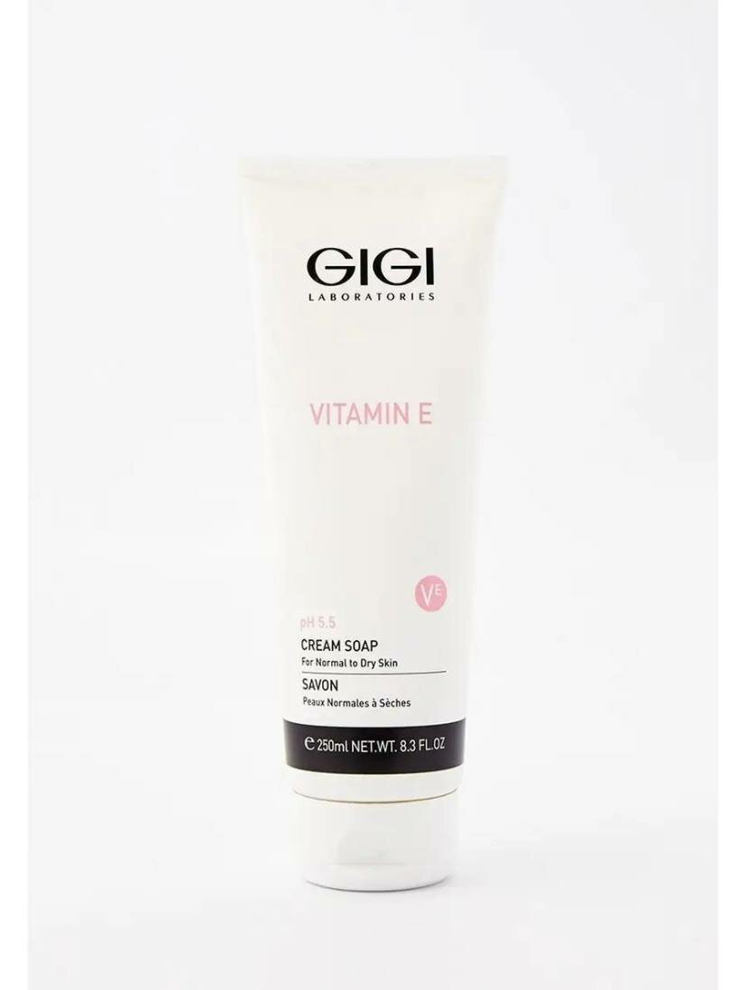 GIGI, Vitamin E / Жидкое крем-мыло для сухой и обезвоженной кожи, 250мл