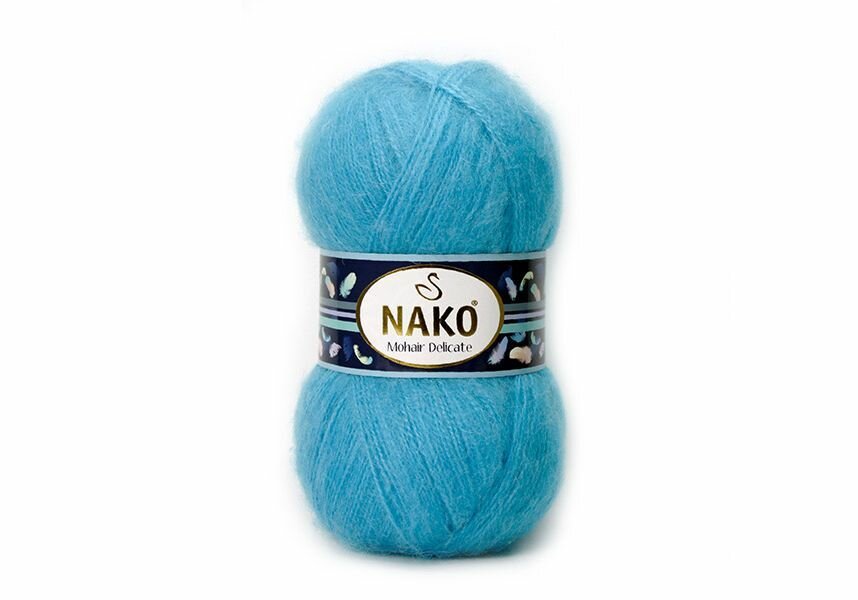 Пряжа Nako Mohair delicate (5шт*100гр.)/5% мохер, 10% шерсть, 85% акрил/ 6134