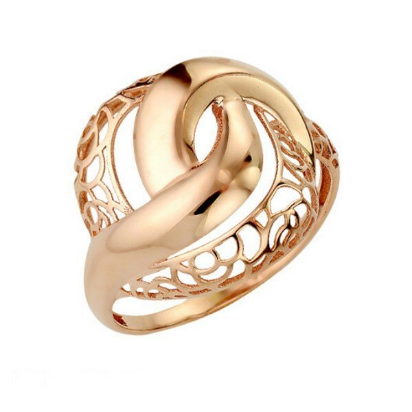 Кольцо, красное золото, 585 проба