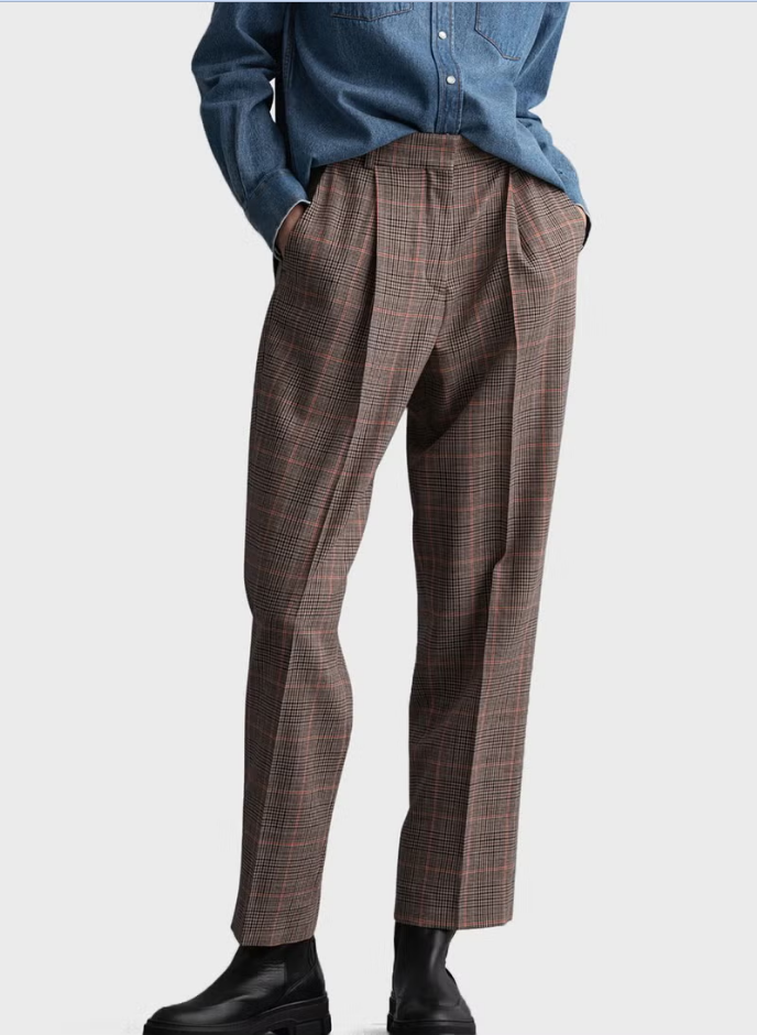 Брюки трубы