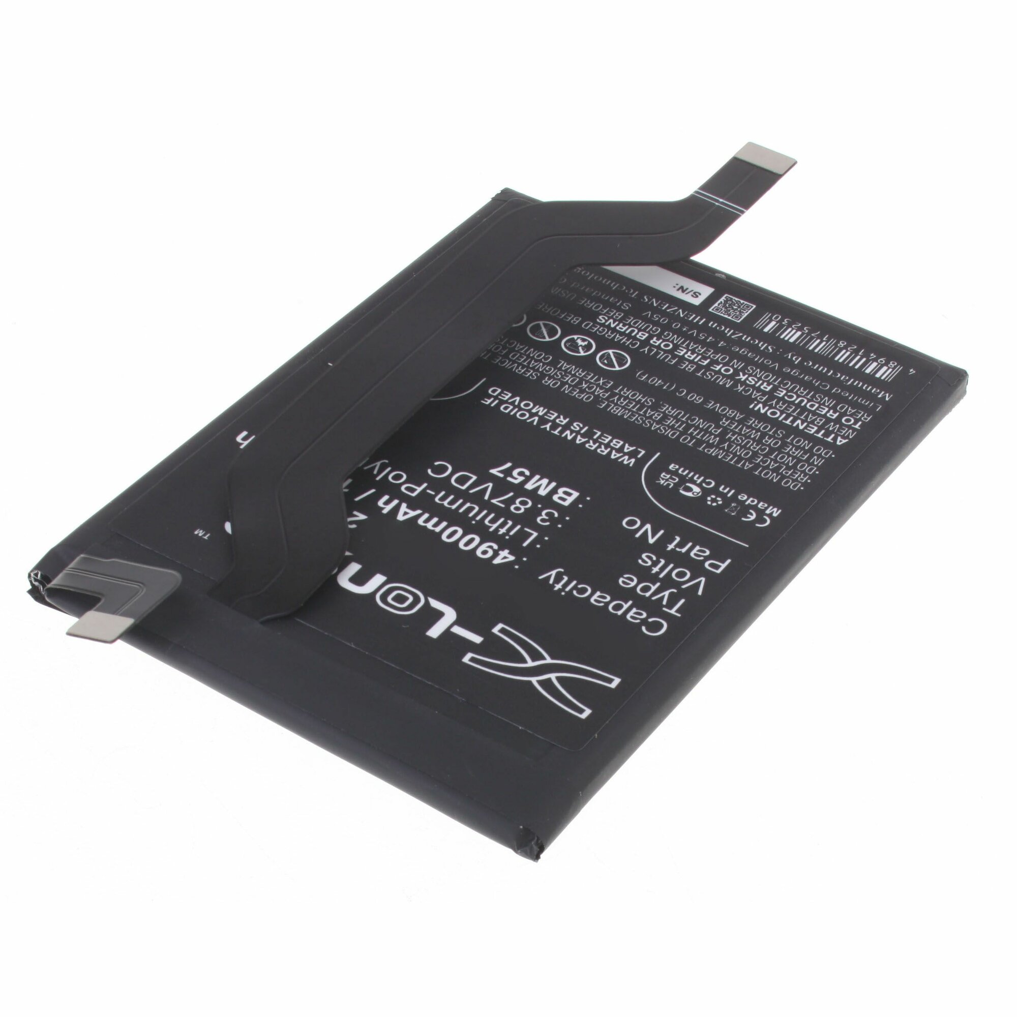 Аккумулятор iBatt 4900mAh для телефона Xiaomi Poco X3 GT (BM57)