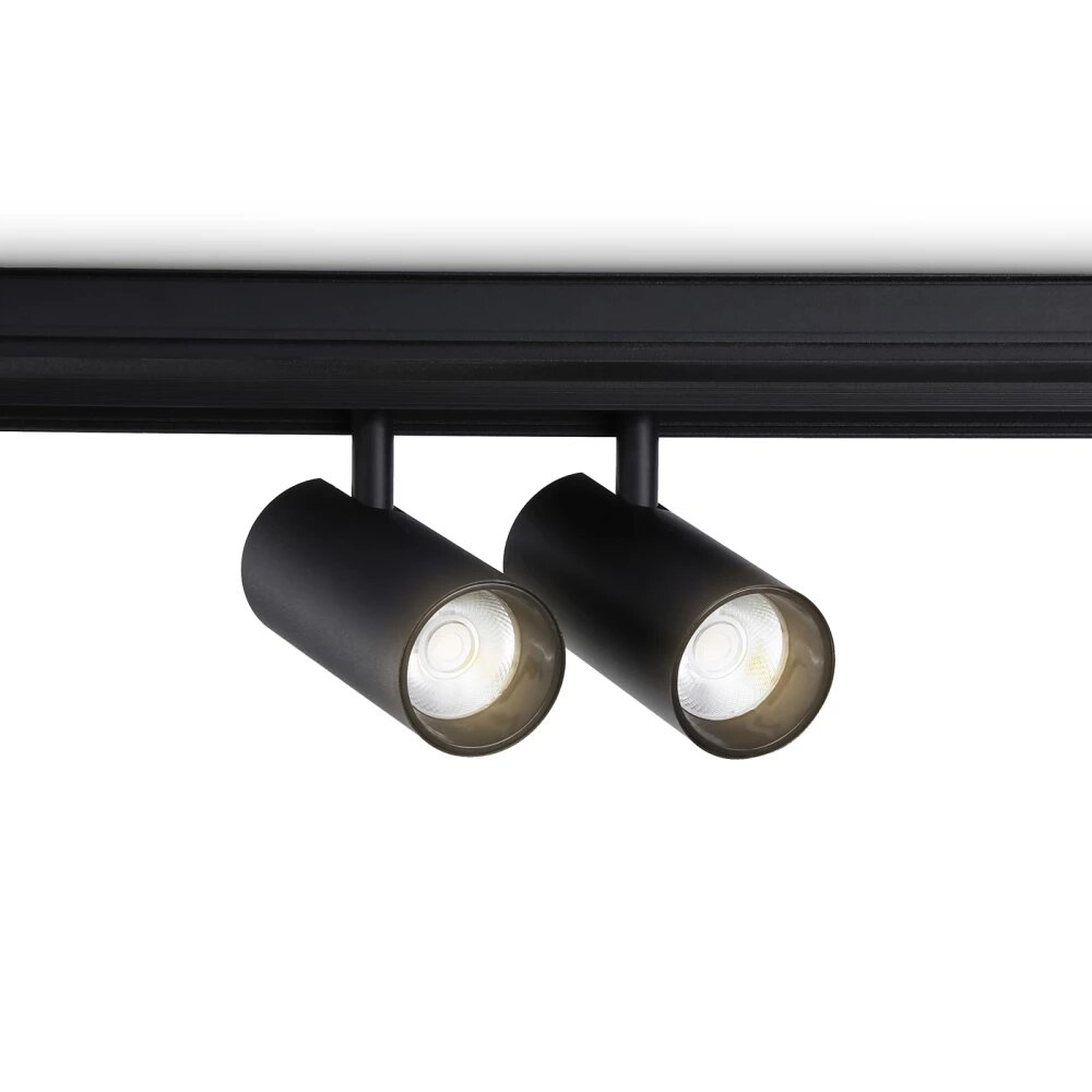 Светильник светодиодный трековый для шинопровода Magnetic GL3902/2 BK черный LED 20W 4200К 48V 24° 180*45*182
