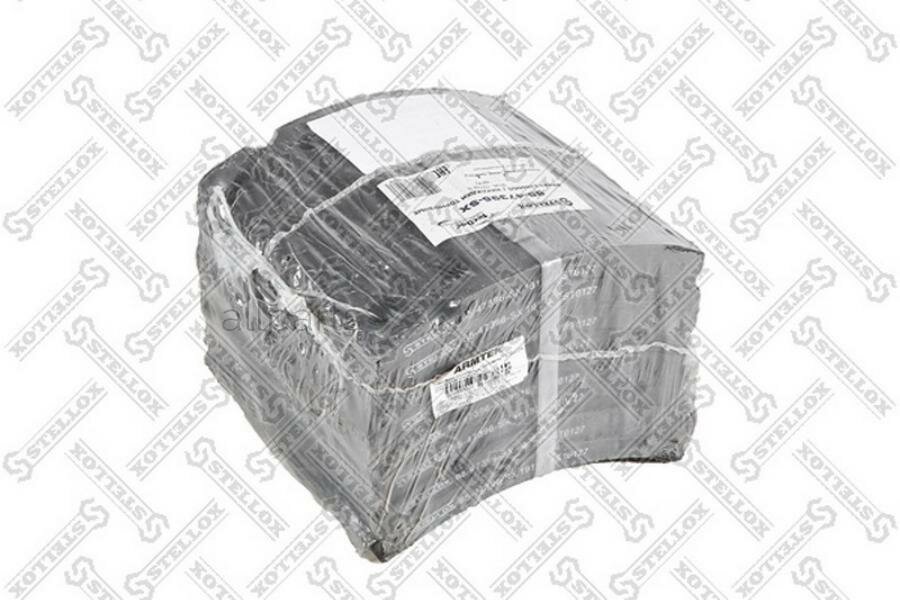 STELLOX 8547396SX накладки тормозные с заклепками STD! WVA 19192 420x200мм\ BPW ECO PLUS 2