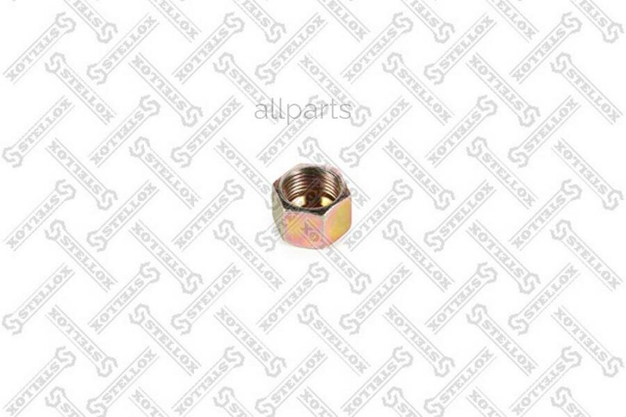 STELLOX 8521249SX гайка накидная m18 H16 !(м) для трубок D12 SW22 вставн\