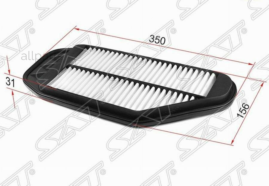 SAT ST-96827723 Фильтр воздушный Chevrolet Spark 10-16 / Ravon R2 16-20