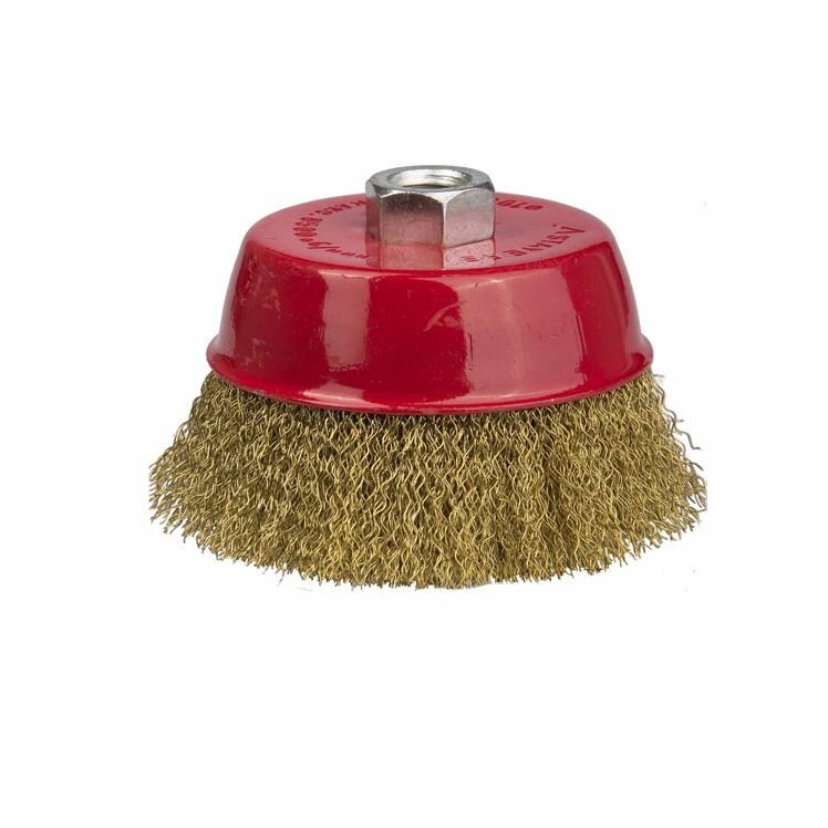 Кордщетка 100 мм латунированная М14 (УШМ)
