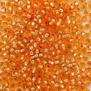 Бисер Preciosa 08289 темно-оранжевый 10/0 вес 5 гр