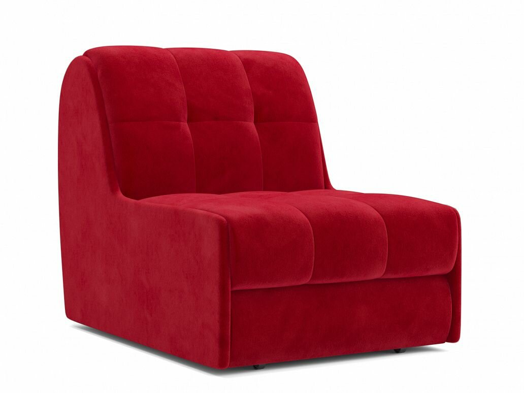 Meblevka Кресло-кровать аккордеон Барон 2 микровелюр красный