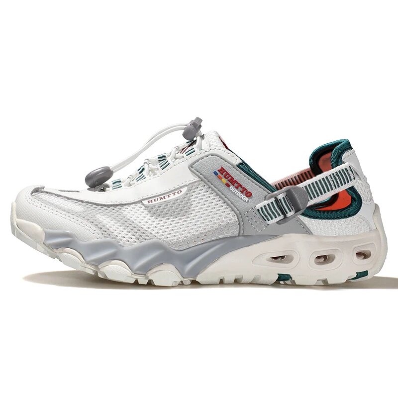 HUMTTO Upstream Женские водонепроницаемые кроссовки 6.5, White grey 2605