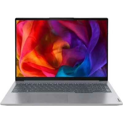 Ноутбук ThinkBook 16 G6 IRL 21KH001ERU_32G-wpro Intel Core i5 1335U, 1.3 GHz - 4.6 GHz, 32768 Mb, 16" WUXGA 1920x1200, 512 Gb SSD, DVD нет, Intel Iris Xe Graphics, Windows 11 Professional, серый, 1.7 кг, 21KH001ERU_32G (операционная система в комплекте)