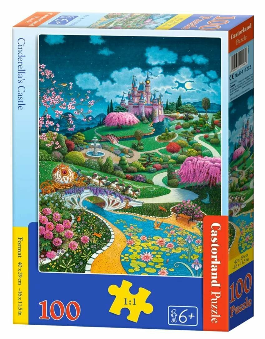 Пазл детский Castorland 100 деталей: Замок Золушки