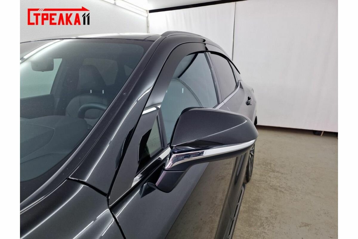 LEXUS RX350 2022-н. в. (V) - 2D Дефлекторы окон черные