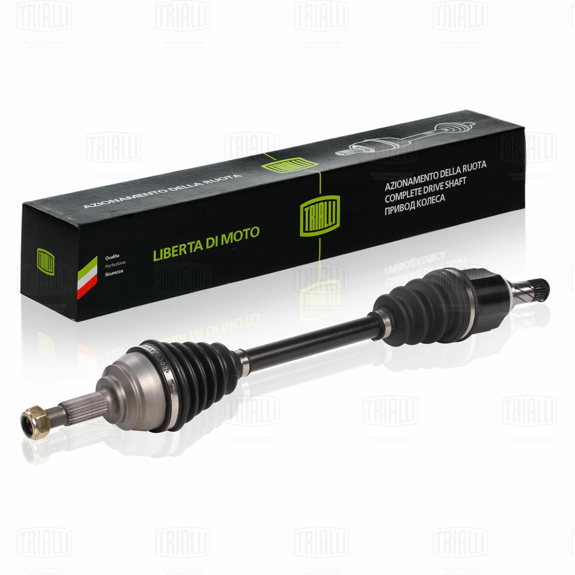 Привод передний левый для а/м Лада Largus (до 2017 года выпуска, двигатель K4M, КПП JR5)