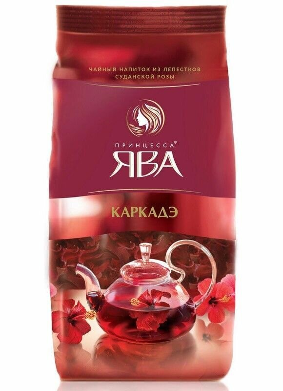 Принцесса Ява Чай листовой Каркадэ, 80 г