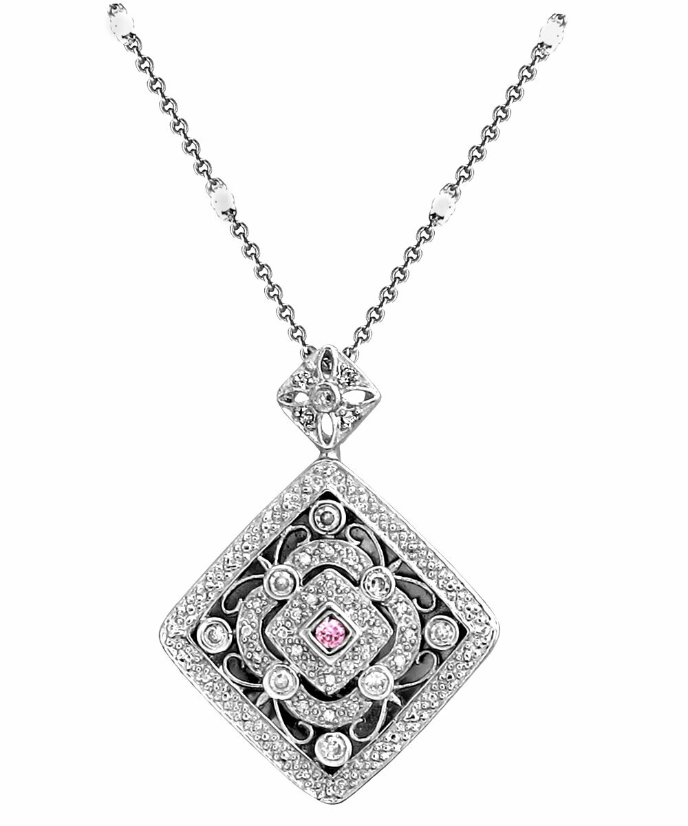 Колье, фианит