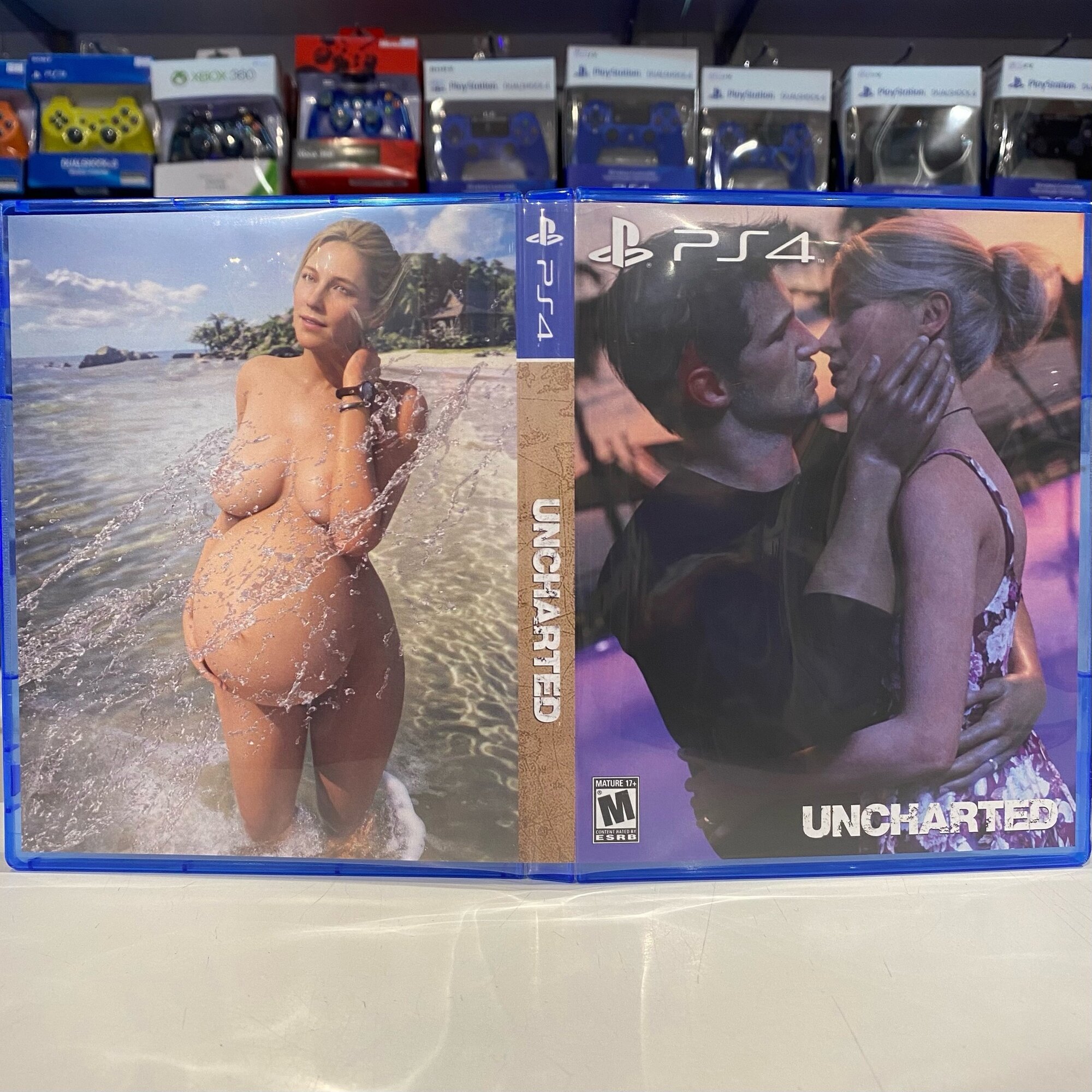 Эксклюзивная обложка PS4 для Uncharted №13