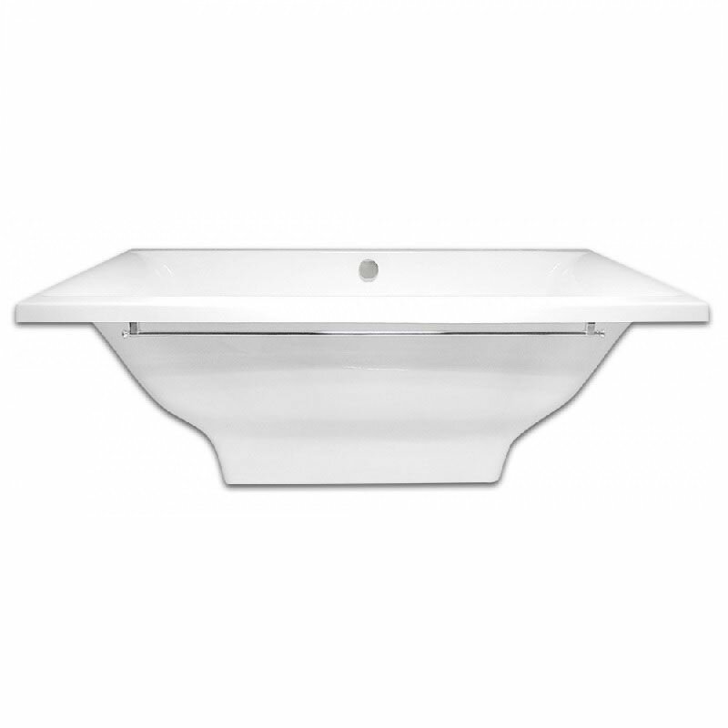 Ванна из искусственного мрамора с полотенцедержателем CASTONE Келли 180х80