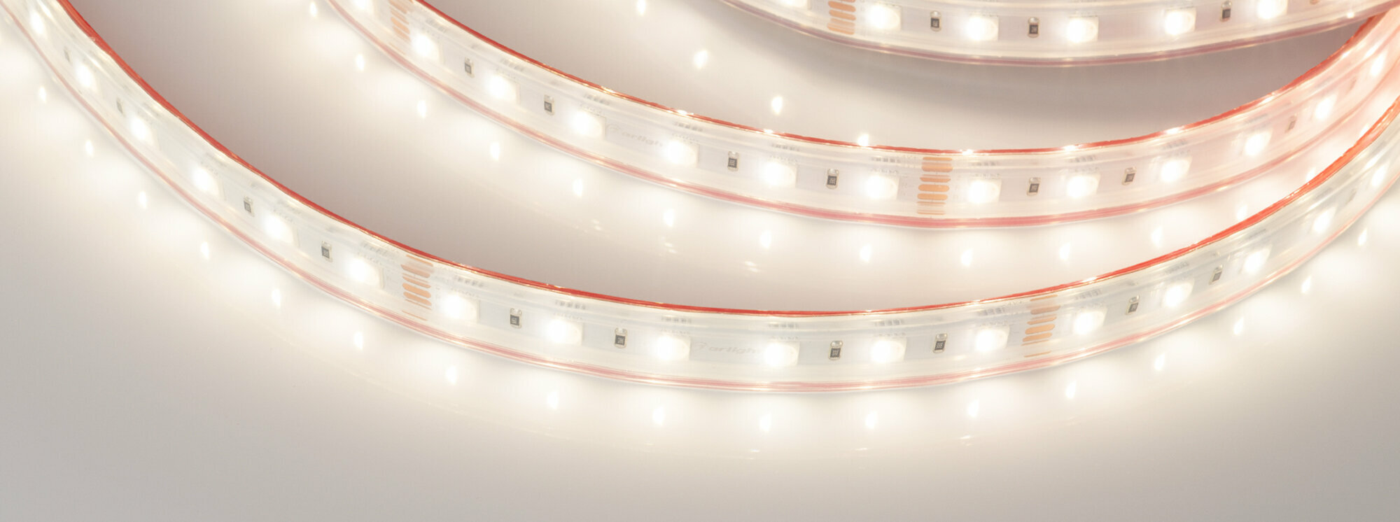 Лента RTW-PS-B60-14mm 24V RGBW-Day-4-in-1 (19.2 W/m, IP67, 5060, 5m) (Arlight, -)