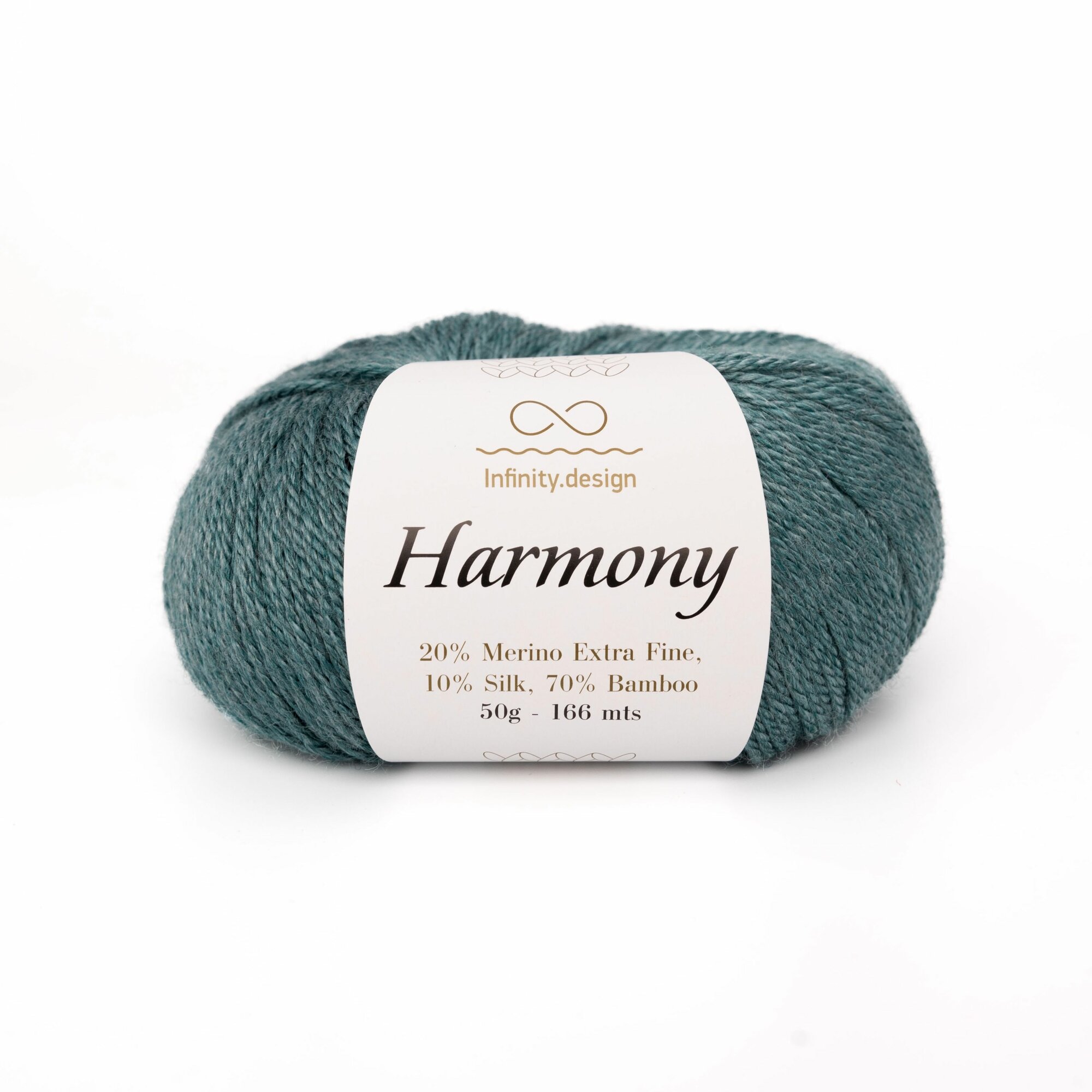 Пряжа INFINITY Harmony 7252 (1 моток), 20% мериносовая шерсть, 10% шелк, 70% бамбуковое волокно, 50г, 166м