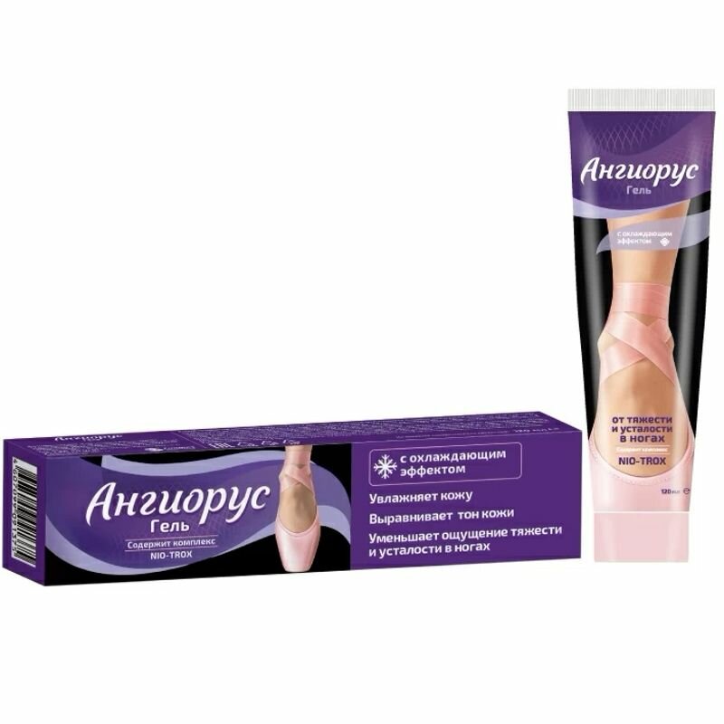 Ангиорус гель д/ног 120мл с охлажд эффектом
