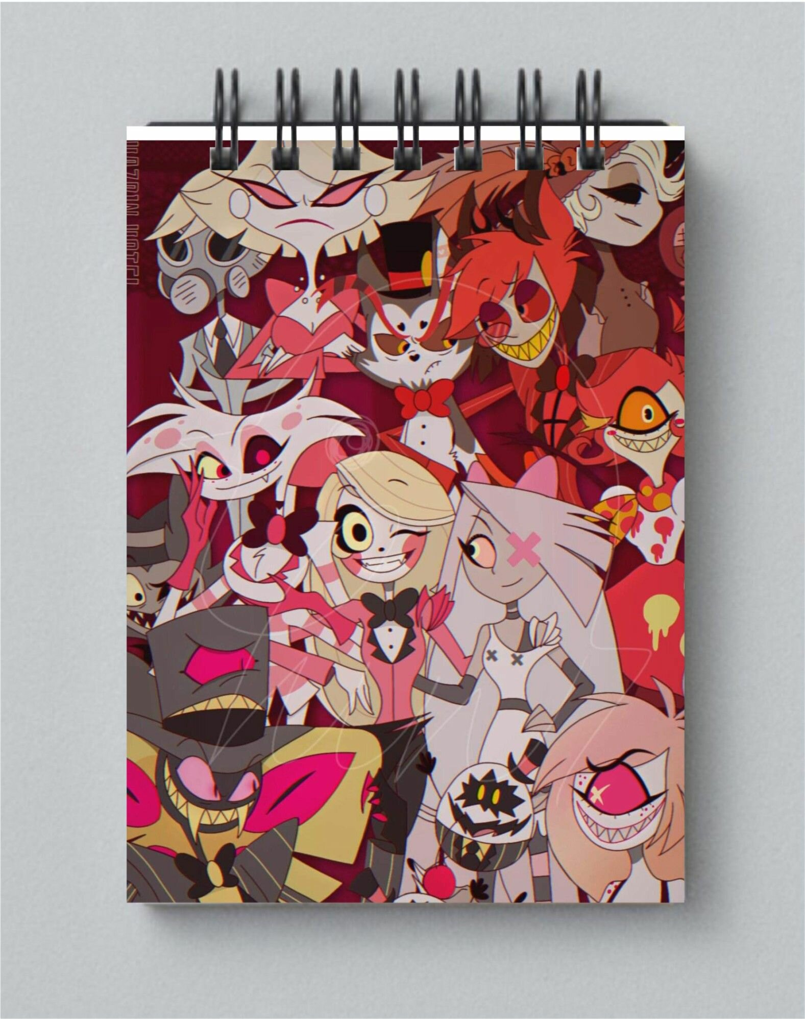 Блокнот формата А6 "Отель Хазбин" , Hazbin Hotel