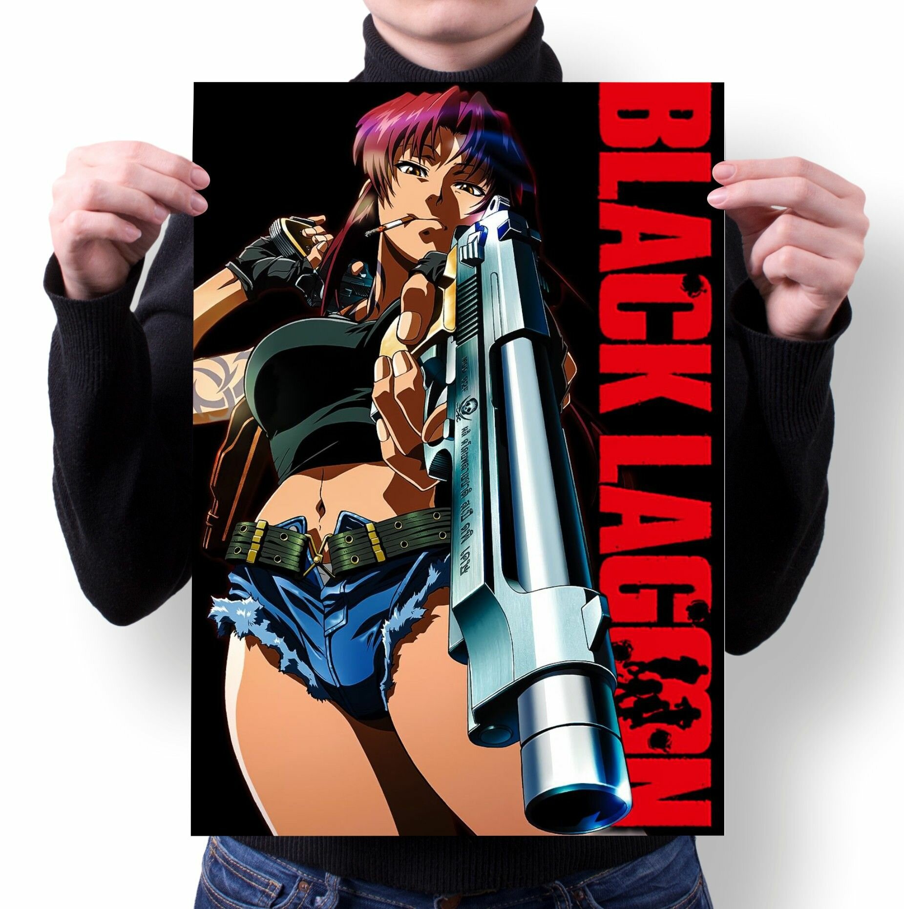 Плакат формата А4 с принтом "Пираты Чёрной Лагуны"