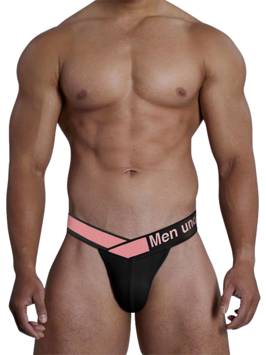 Мужские трусы джоки черные PUMP! MP236-2 L (48)