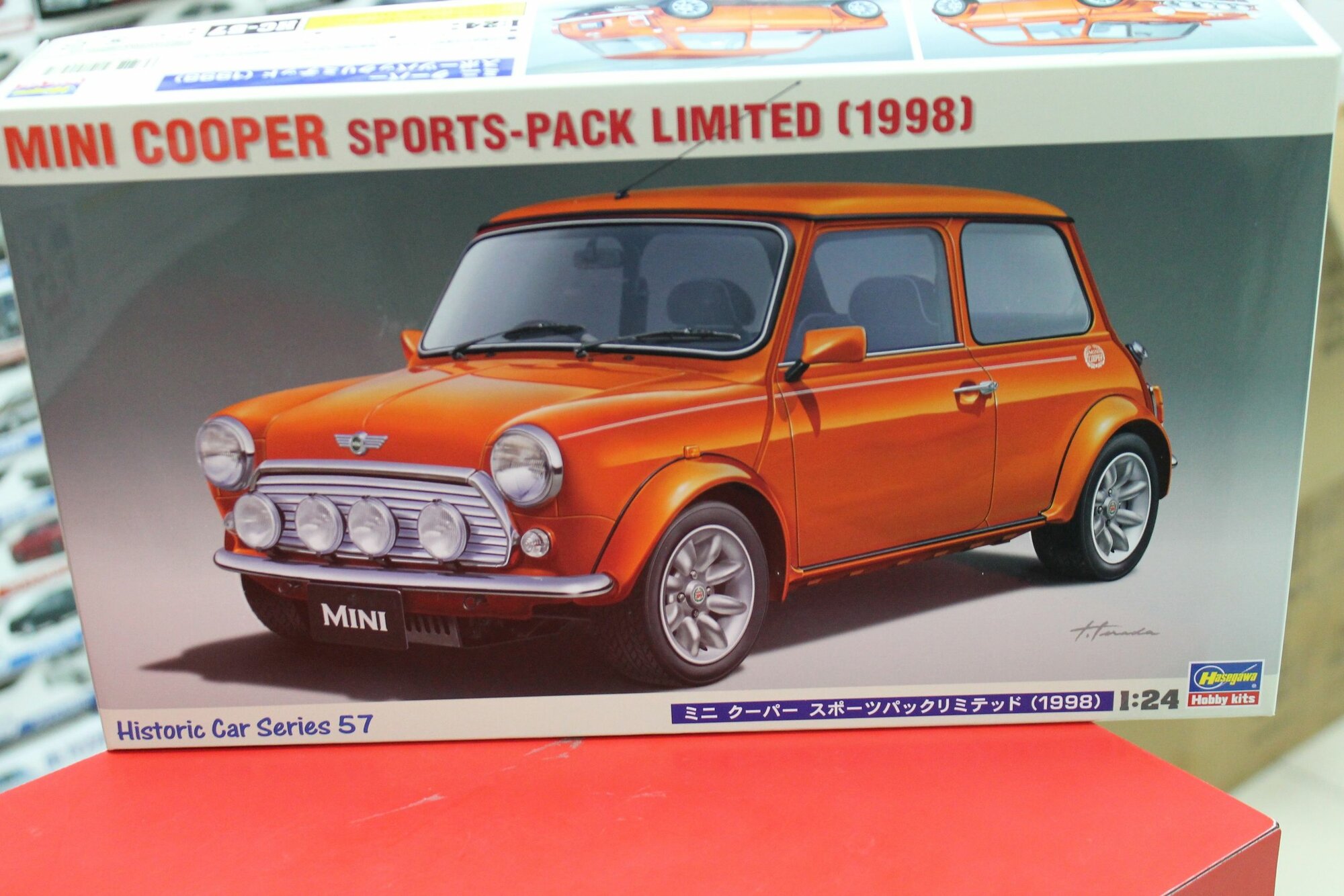 Сборная модель Hasegawa 1:24 HA21157 Mini Cooper Sports-pack Limited 1998