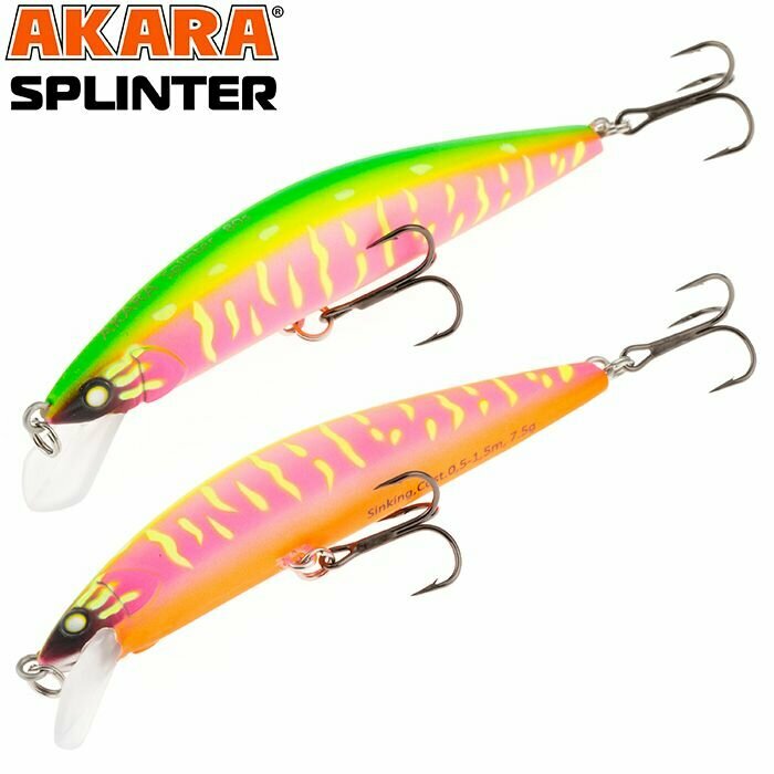 Воблер Akara Splinter 65S 5 гр. (1/6 oz 2,6 in) A207