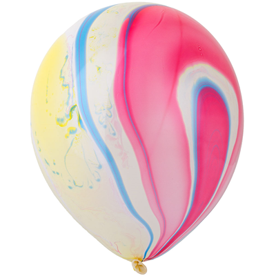 Шар латексный ненадутый Е 12" Мрамор Multi 30 см (25 в уп)