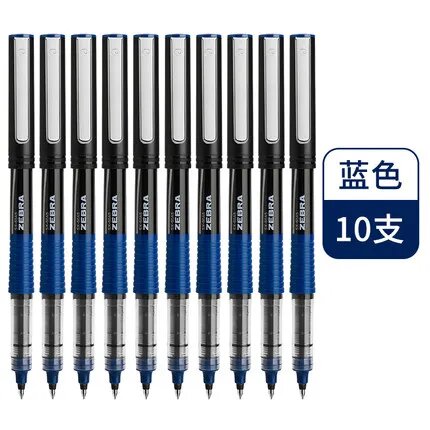 Гелевые ручки ZEBRA SX-60A5 серебристые Синий