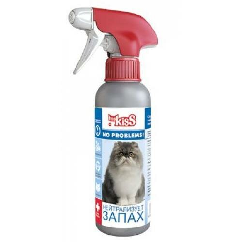 М. Кисс Спрей зоогигиенический Нейтрализует запах для кошек 200мл